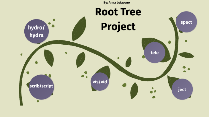 Root Tree Project by A L on Prezi