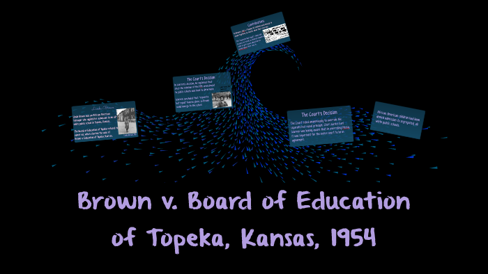 Brown v. Board of Education of Topeka, Kansas, 1954 by Kylie Shields on ...