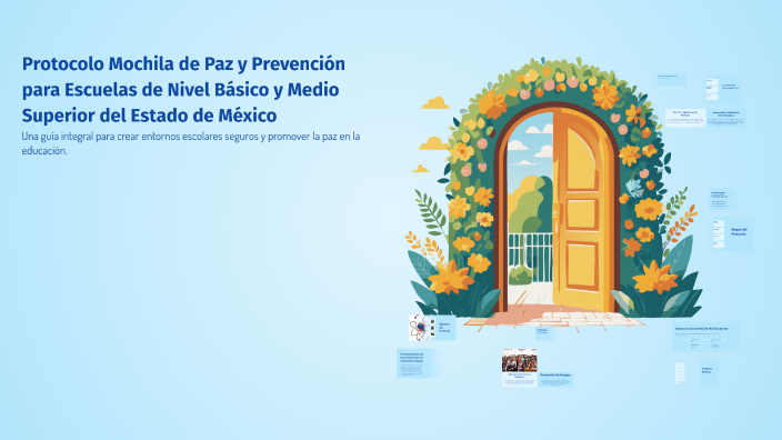 Protocolo Mochila de Paz y Prevención para Escuelas de Nivel Básico y ...