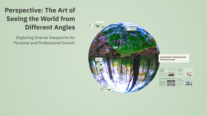 Perspective: The Art of Seeing the World from Different Angles by ...