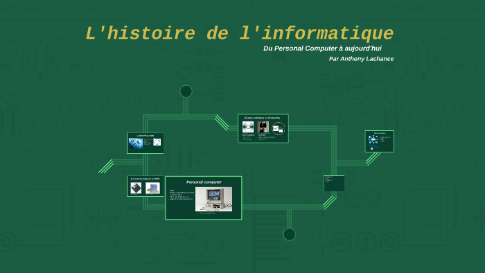 L'histoire de l'informatique by Anthony Lachance on Prezi