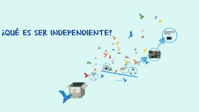 ¿QUÉ ES SER INDEPENDIENTE? by Micaela Riquelme on Prezi