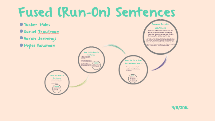 Fused And Run-On Sentences by Daniel Troutman on Prezi