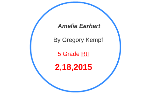 Amelia Earhart by Gregory Kempf on Prezi