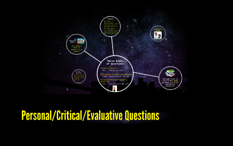 Critical/Evaluative Questioning by Mike Richard on Prezi