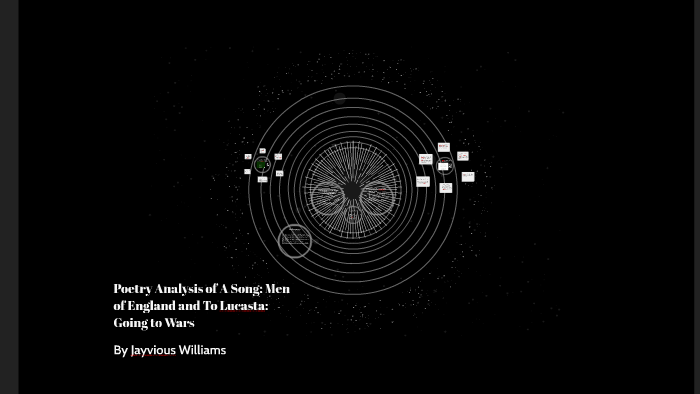 Poetry Analysis of A Song: Men of England and To Lucasta: Going to War ...