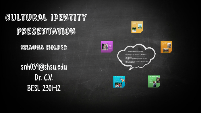 Cultural Identity Presentation by Shauna Holder on Prezi