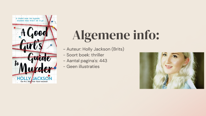 Moordgids voor lieve meisjes by Lonne Geens on Prezi