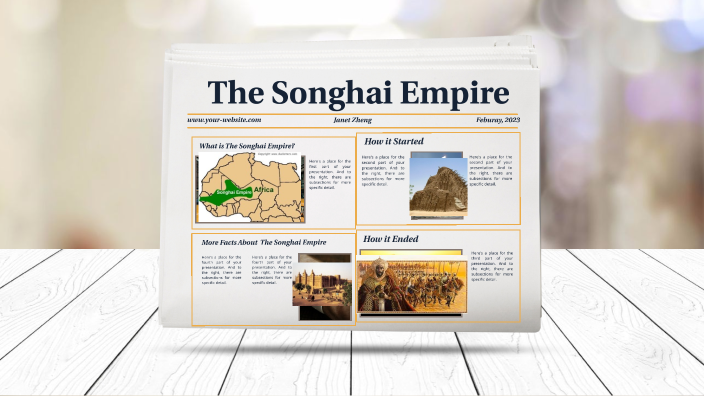 The Songhai Empire by Janet Zheng on Prezi