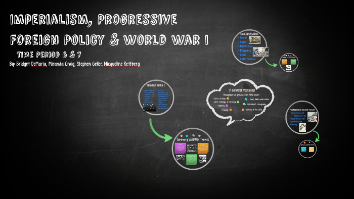 Imperialism, Progressive Foreign Policy, & WWI by Miranda Craig on Prezi