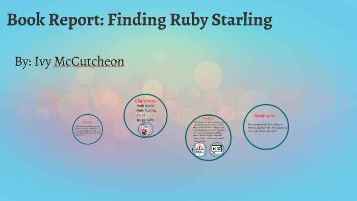 Book Report: Finding Ruby Starling by Ivy McCutcheon on Prezi