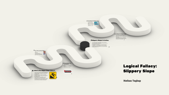 Logical Fallacy: Slippery Slope by Nathan Taghap on Prezi