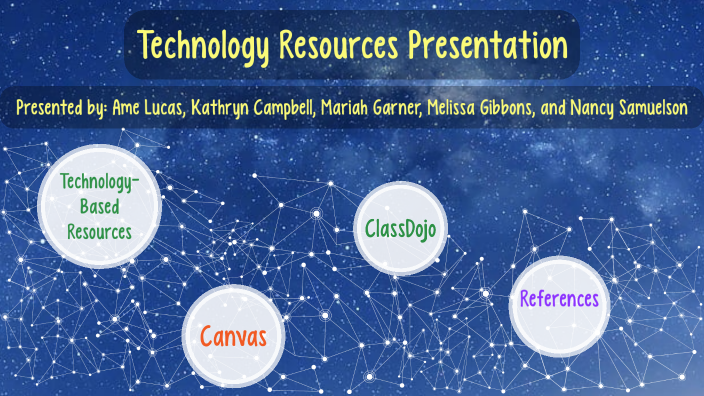 Technology Resources Presentation by Ame Lucas on Prezi