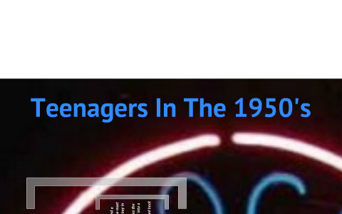 Teenagers In the 1950's by tyler nordquist