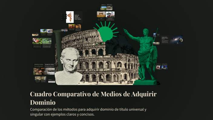 Cuadro Comparativo de Medios de Adquirir Dominio by German Quintero on ...