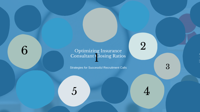 Optimizing Insurance Consultant Closing Ratios by Preetha N on Prezi