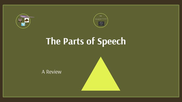 The Parts of Speech by jake lesher