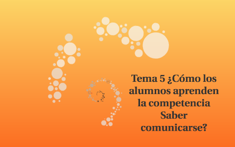 Tema 5 ¿Cómo los alumnos aprenden la competencia Saber comun by Natalia ...