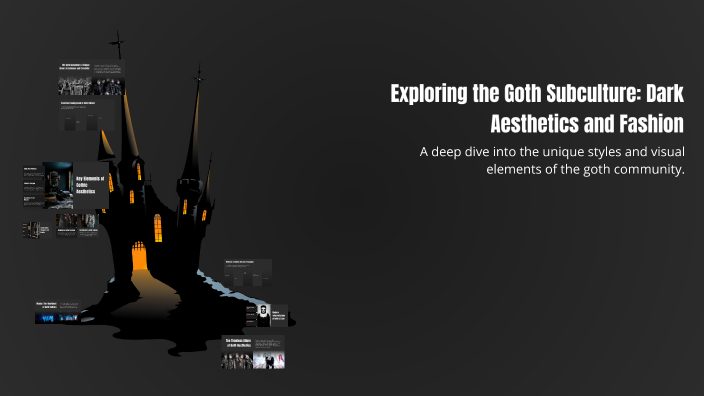 Exploring the Goth Subculture: Dark Aesthetics and Fashion by myra mody ...