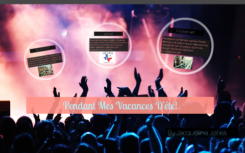 Pendant Mes Vacances D'ete! by jacqueline jones on Prezi