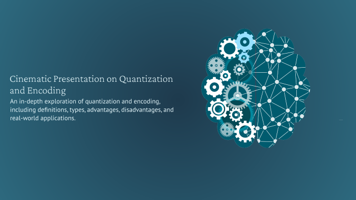 Cinematic Presentation on Quantization and Encoding by SYJC K COM Het ...
