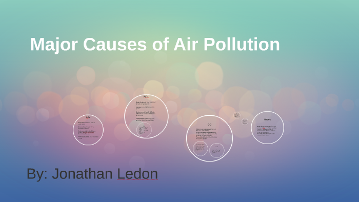Major Causes of Air Pollution by Alex LeDon on Prezi