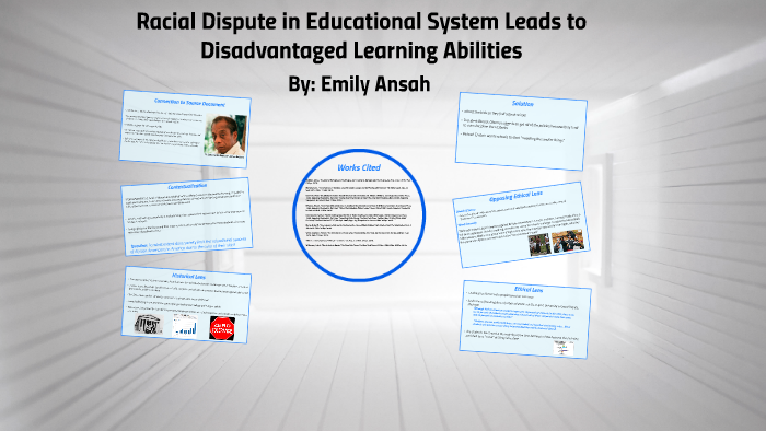 Racial Dispute in Educational System Leads to Disadvantaged by Emily ...