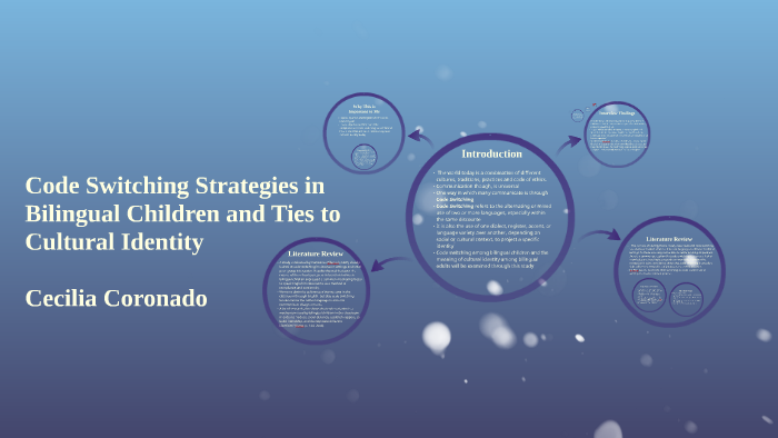 Code Switching Strategies in Bilingual Children and Ties to by ceci ...