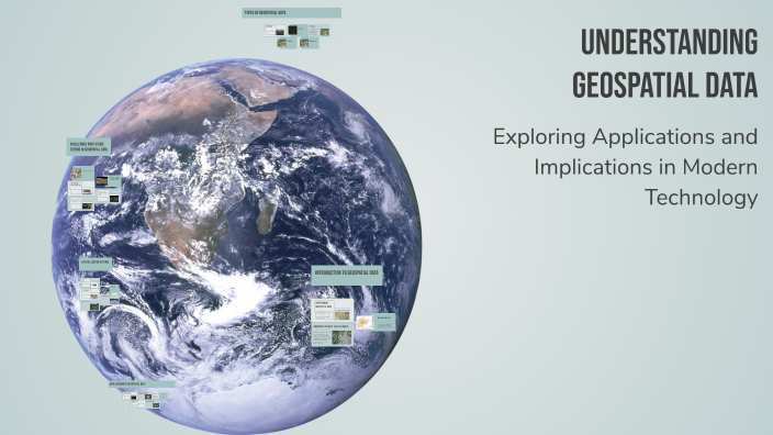 Understanding Geospatial Data by Mohamed Omar on Prezi