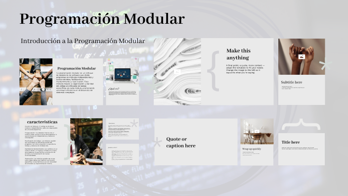Programación Modular by gabriela maria viana on Prezi