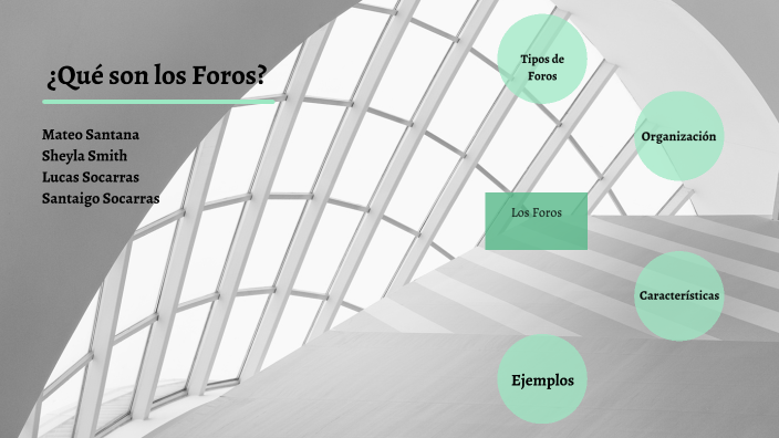 Tipos de Foros by Social Media on Prezi