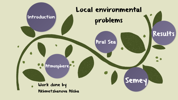 Local environmental problems by Alisha Akhmetzhanova on Prezi