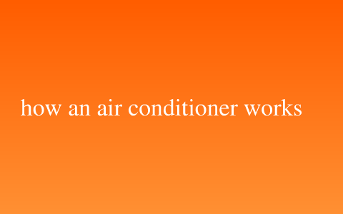how an air conditioner works by zach runyon on Prezi