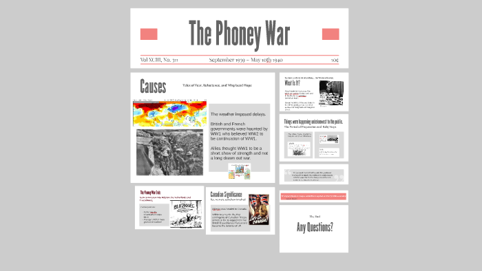 The Phoney War by Meriwether Morris on Prezi