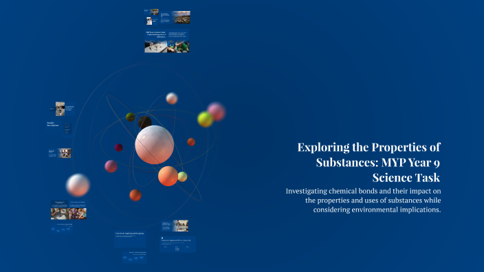 Exploring the Properties of Substances: MYP Year 9 Science Task by ...