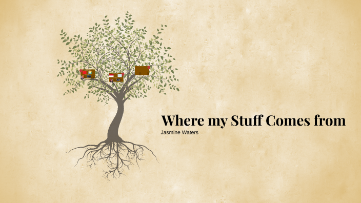 where my stuff is made from by Jasmine Waters on Prezi