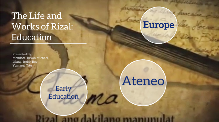 Education of Rizal by bryan mendoza on Prezi