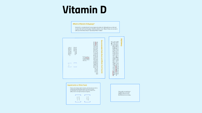 Vitamin D by Emily Peterman on Prezi