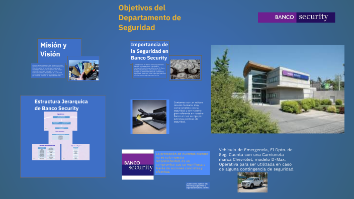 Departamento de Seguridad Banco Security 2024 by Eugenio castro on Prezi