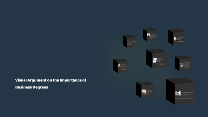 Visual Argument on the Importance of Business Degrees by Lauren ...