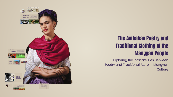 The Ambahan Poetry and Traditional Clothing of the Mangyan People by ...