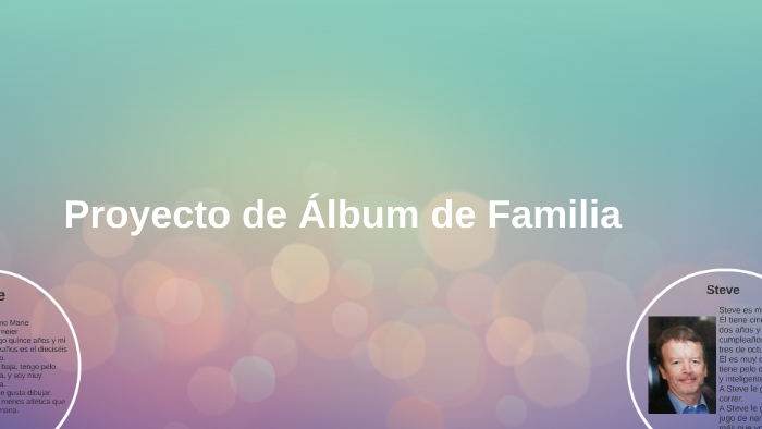 Proyecto do Album de Familia by Marie Bardelmeier on Prezi