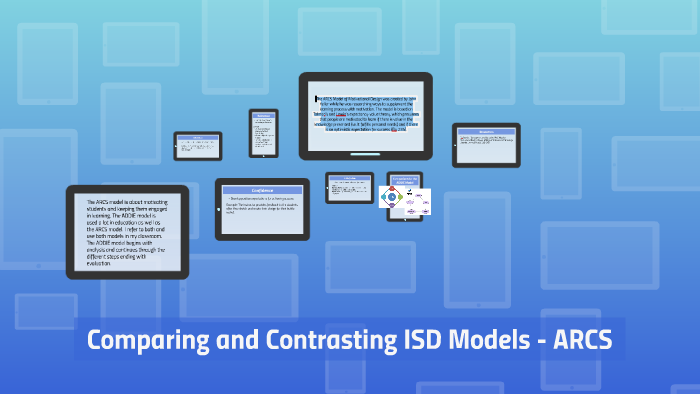 Comparing and Contrasting ISD Models - ARCS by Kylie Turner on Prezi