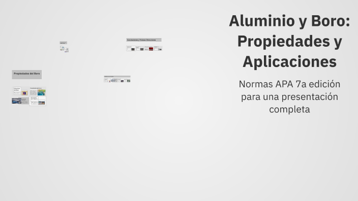 Aluminio y Boro: Propiedades y Aplicaciones by Dennys Leandro Diaz ...