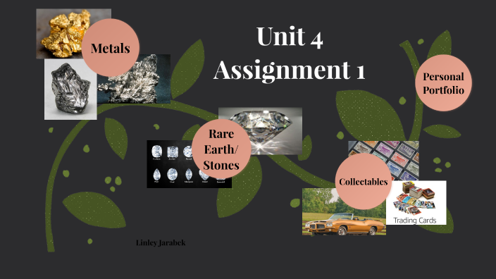 unit 4 assignment 1 by linley jarabek