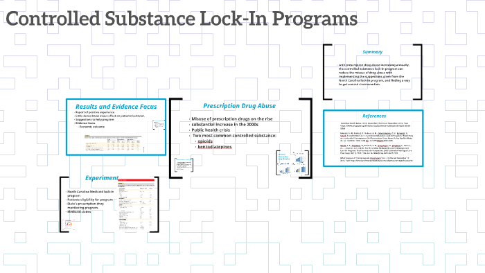 Controlled Substance Lock-In Programs by Ashley Burnett