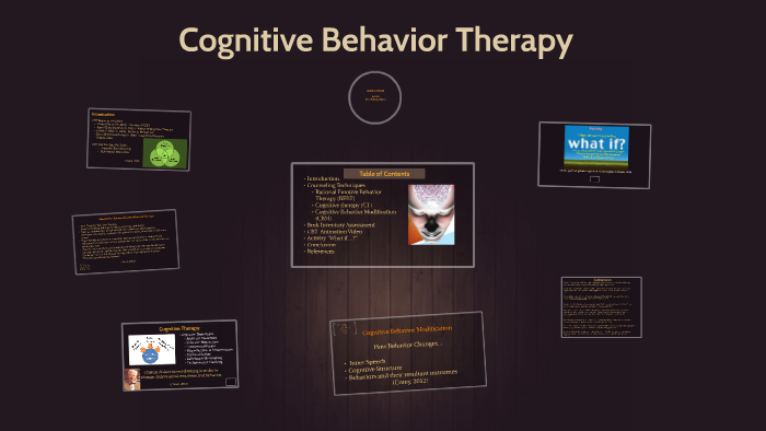 Chapter 13: Cognitive Behavior Therapy by Giselle Butalid on Prezi