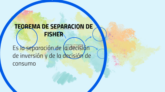 TEOREMA DE SEPARACION DE FISHER by on Prezi