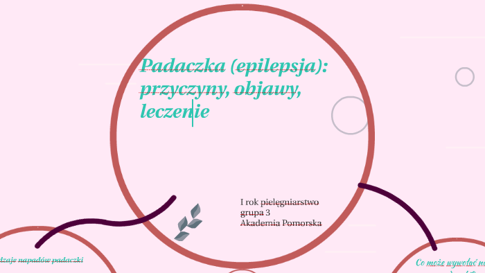 Padaczka (epilepsja): przyczyny, objawy, leczenie by Karolina Kacprzak ...