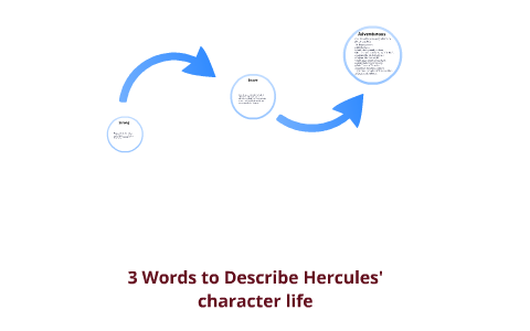 3 Words to Describe Hercules' character life by Carlos Negrete on Prezi